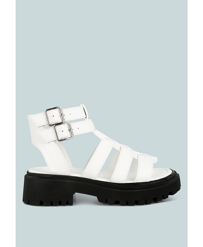 London Rag Women's Dewey Chunky Gladiator Sandals - Macy's