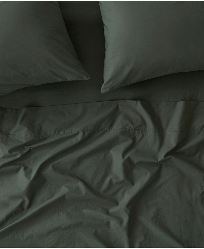 Pact Cotton Cool-Air Percale Sheet Set - Queen - Macy's