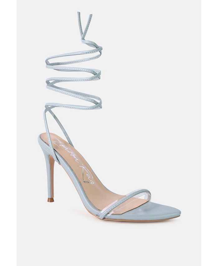 London Rag Women's Sphynx High Heel Lace Up Heels - Macy's