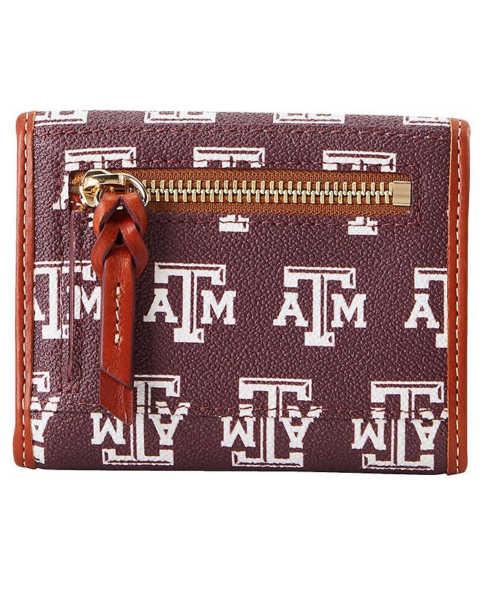 Dooney & Bourke Women's Texas A&M Aggies Flap Credit Card Wallet - Macy's