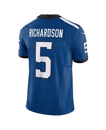 Nike Men's Anthony Richardson Indianapolis Colts Alternate Vapor F.U.S ...