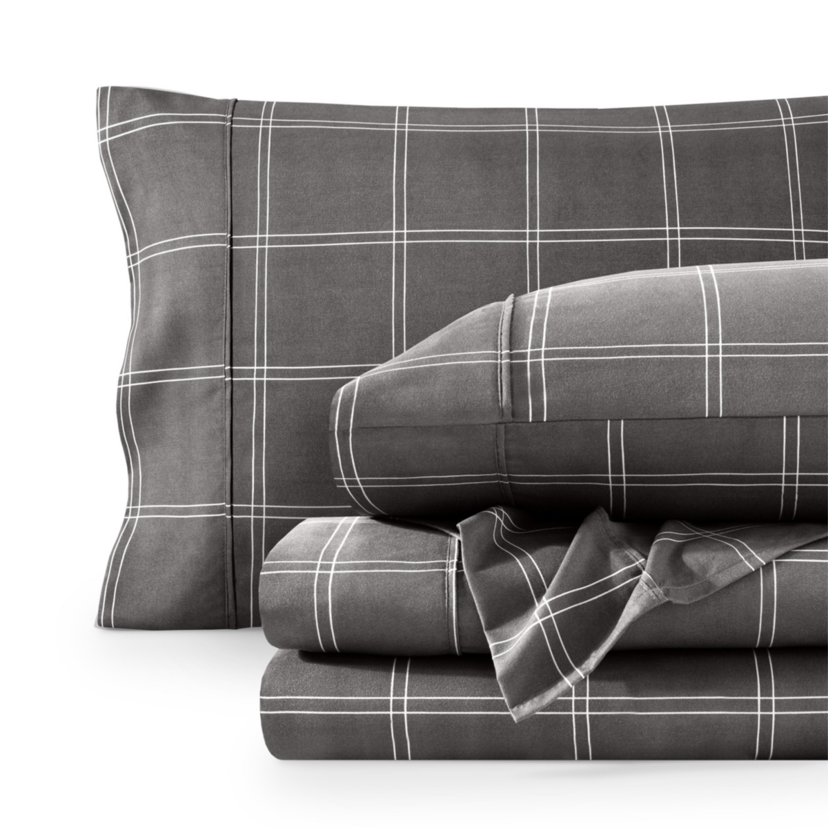 Click here for Bare Home Ultra-Soft Double Brushed Print King She... prices