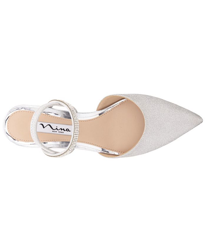Nina Women's Billie Slingback Evening Pumps - Macy's