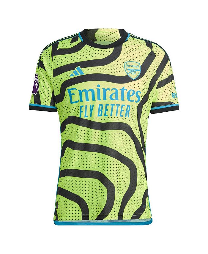 adidas Men's Yellow Arsenal 2023/24 Away Authentic Patch Jersey - Macy's