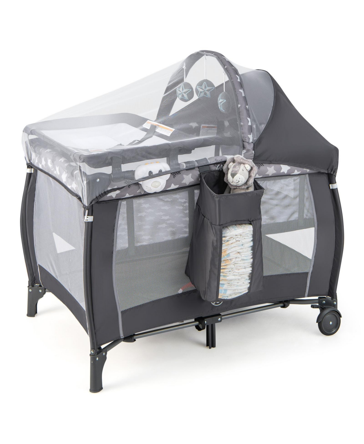 Click here for Slickblue Portable Baby Nursery Center 4-in-1 Port... prices