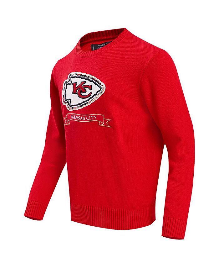 Pro Standard Men's Red Kansas City Chiefs Prep Knit Sweater - Macy's