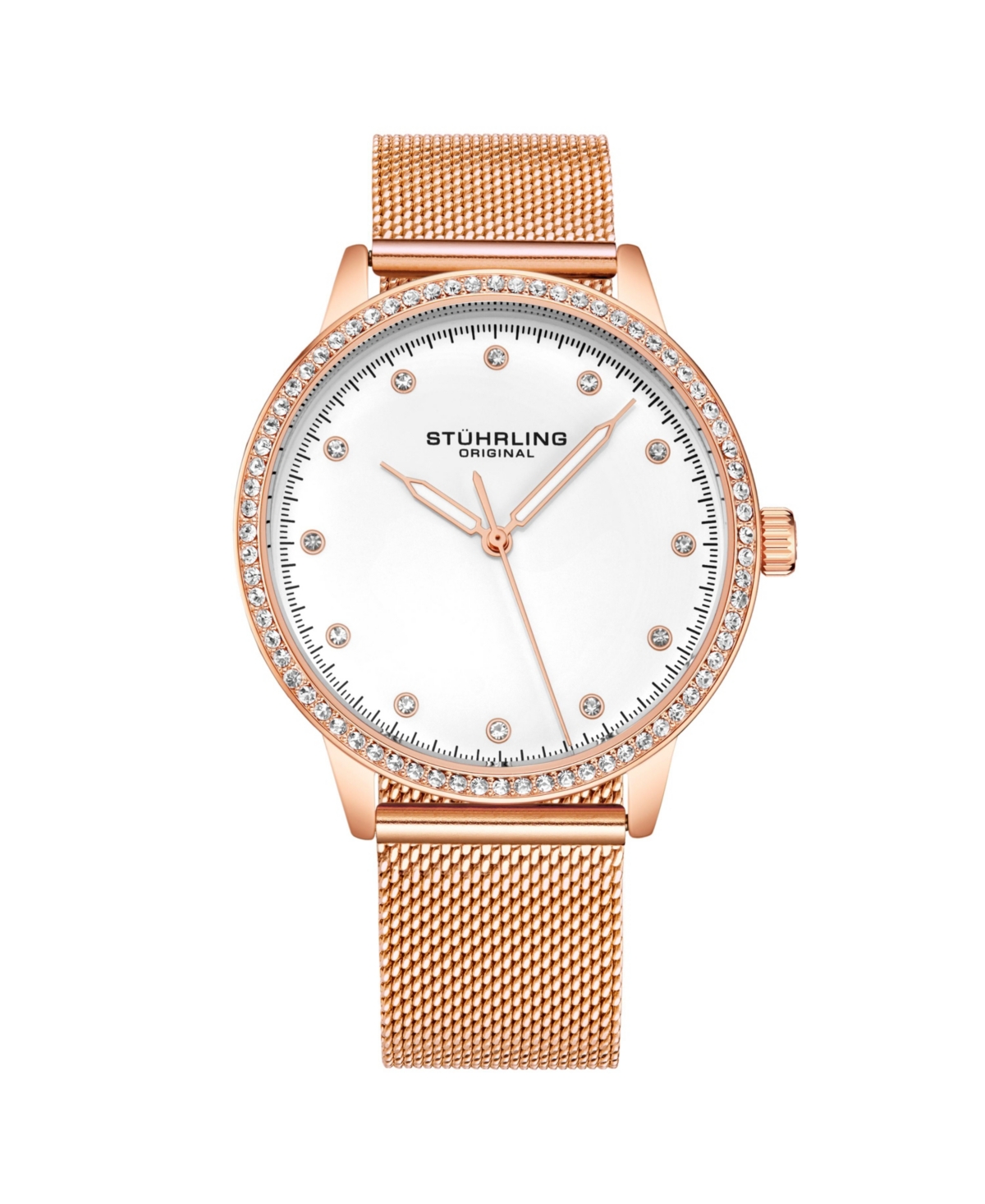 Click here for Stuhrling Womens 3904 Quartz 38mm Fashion Mesh Ban... prices