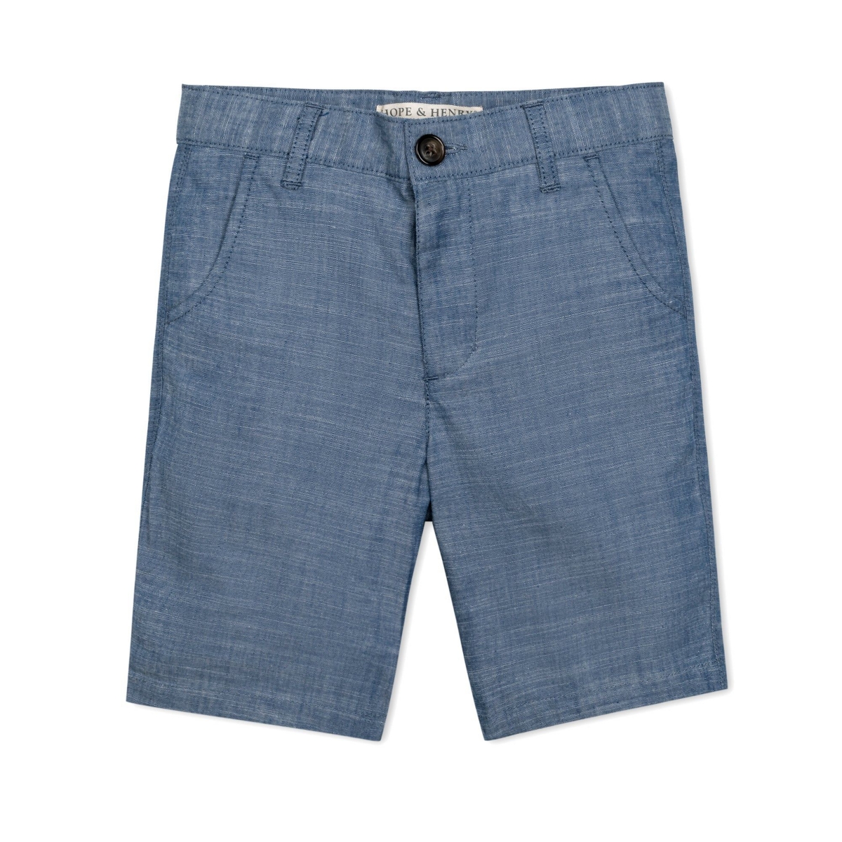 Click here for Hope & Henry Big Boys Cotton Chambray Short - Cham... prices
