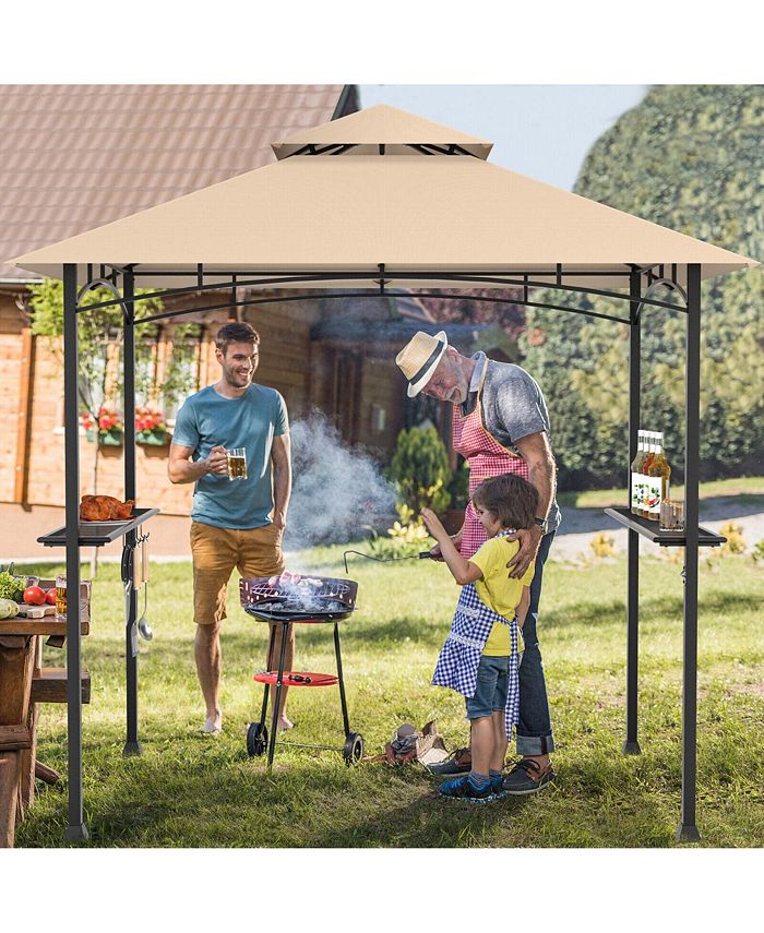 Slickblue Outdoor Barbecue Grill Gazebo Canopy Tent BBQ Shelter - Macy's
