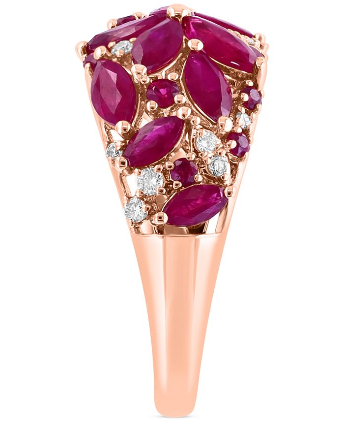 EFFY Collection EFFY® Ruby (1-3/4 ct. t.w.) & Diamond (1/8 ct. t.w ...