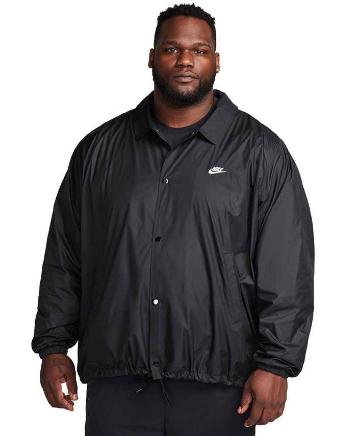 Nike Men's Relaxed Fit Club Coaches' Jacket - Macy's