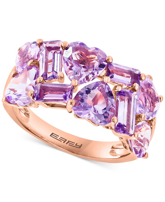 Effy Collection Effy® Amethyst 7 8 Ct T W And Pink Amethyst 4 Ct T