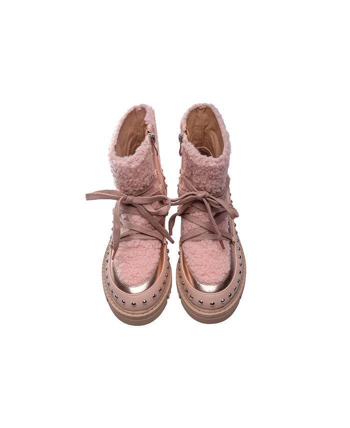 Ninety Union Women's Multi Fabric Outdoor Booties - Macy's