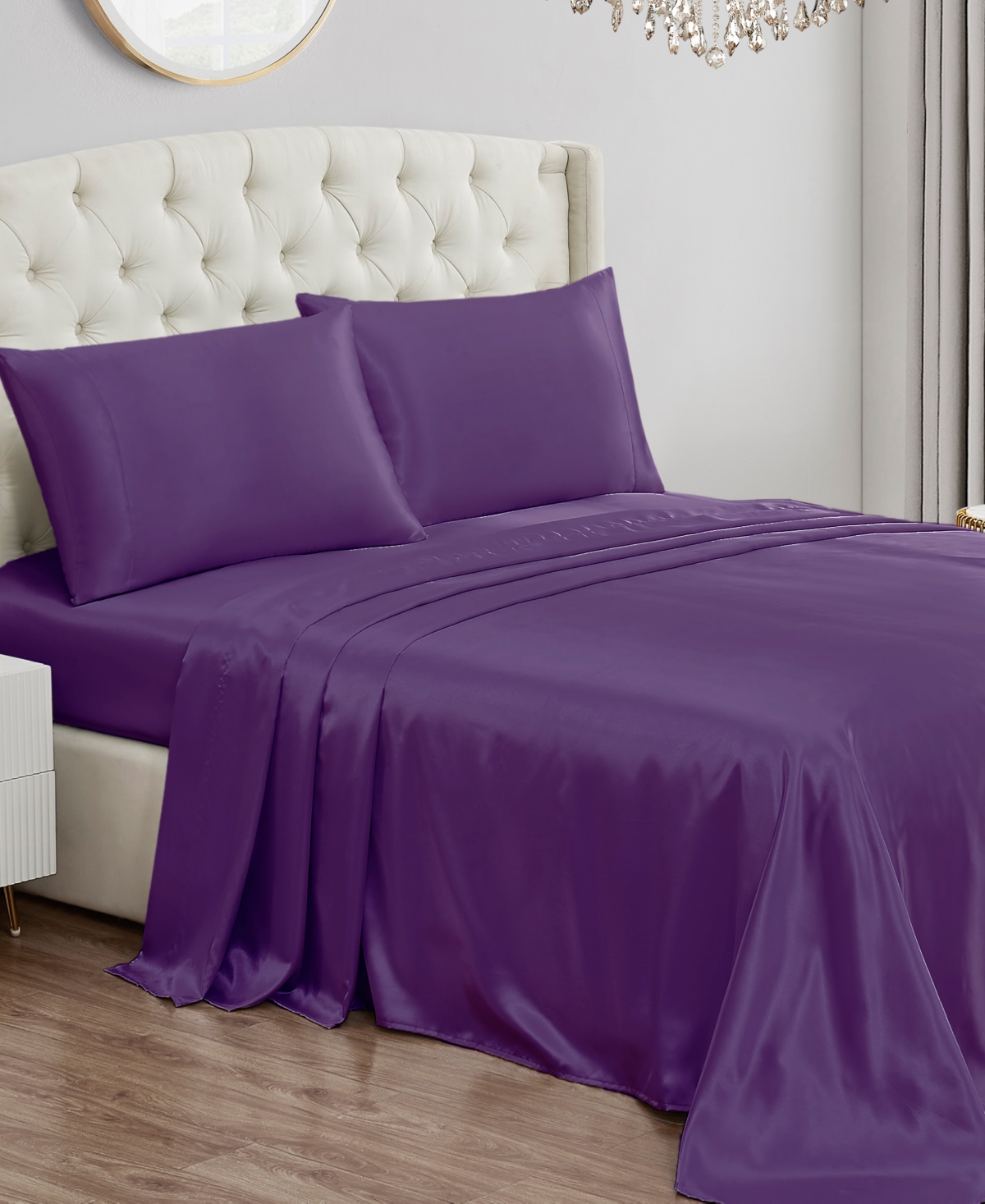 Click here for Juicy Couture 3 Piece Satin Sheet Set  Twin Xl - P... prices