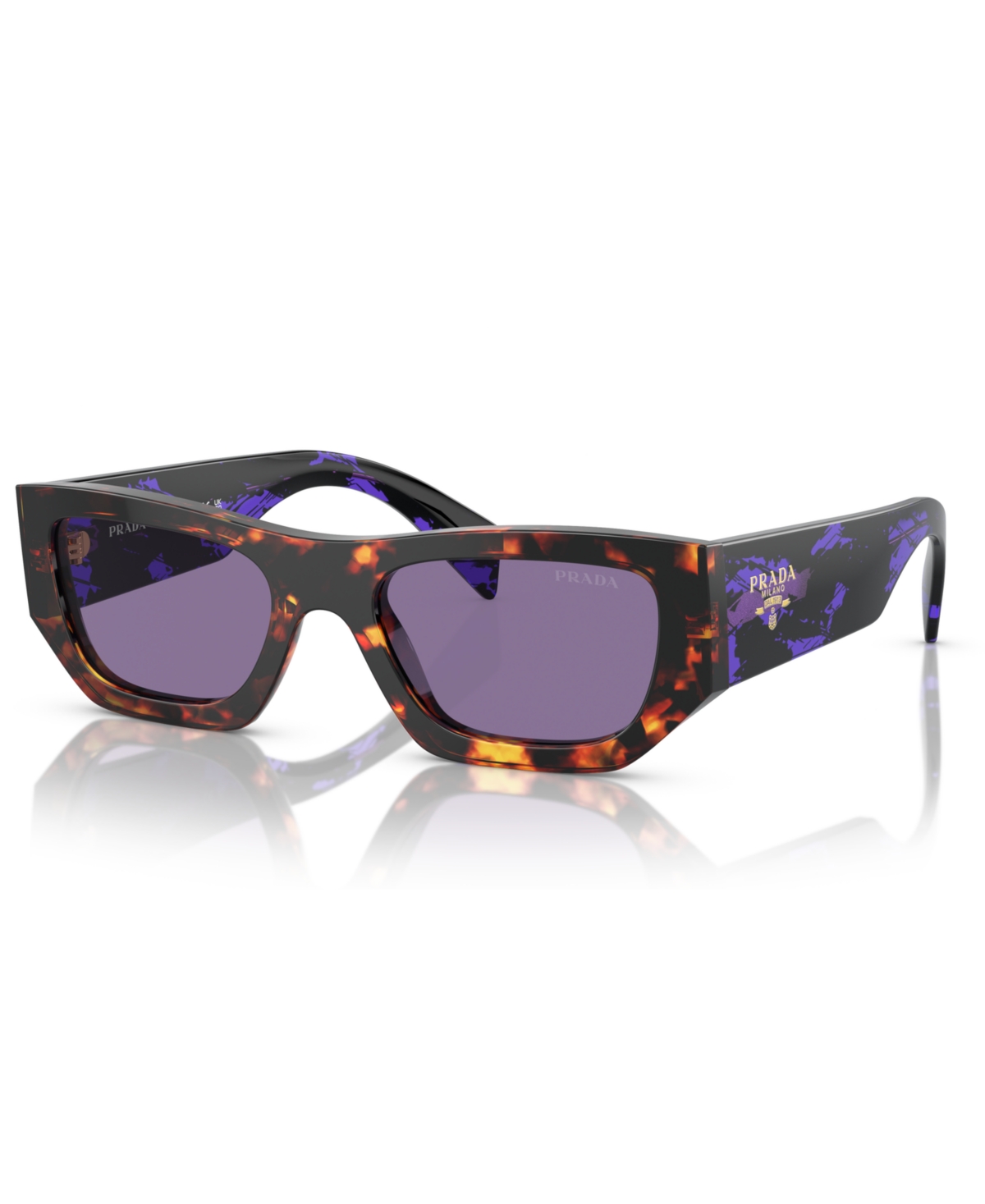 Click here for Prada Round Unisex Sunglasses  Pr A01S - Havana prices