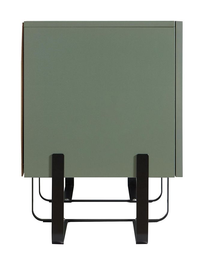 Furniture of America 60" MDF Milo Modern Composite Three Cabinet TV ...