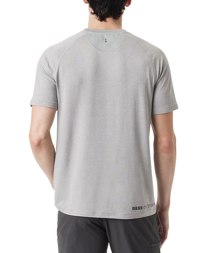 BASS OUTDOOR Men's Micro Tech Performance T-Shirt - Macy's