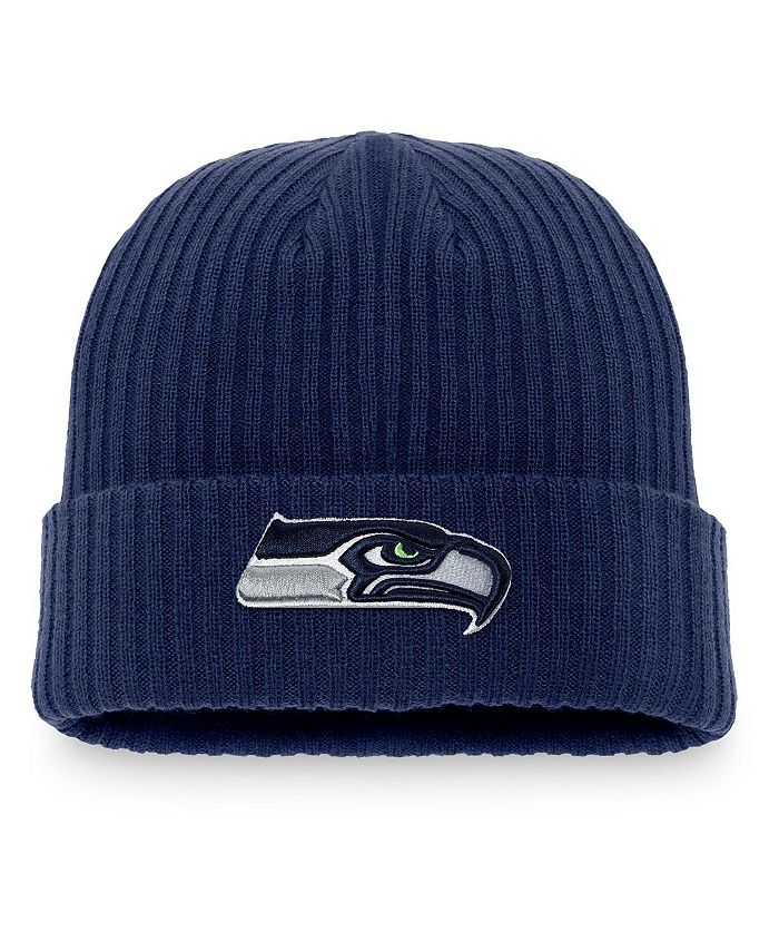 Fanatics Men's College Navy Seattle Seahawks Core Fundamental Cuffed ...
