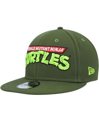 Men's New Era Green Teenage Mutant Ninja Turtles Wordmark Trucker ...