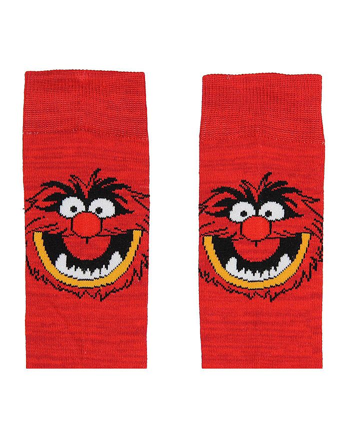 Disney The Muppets Socks Animal Unisex Adult Casual Crew Socks - Macy's