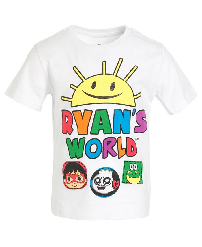 Ryan's World RYANS WORLD Red Titan Combo Panda 2 Pack T-Shirts Toddler ...