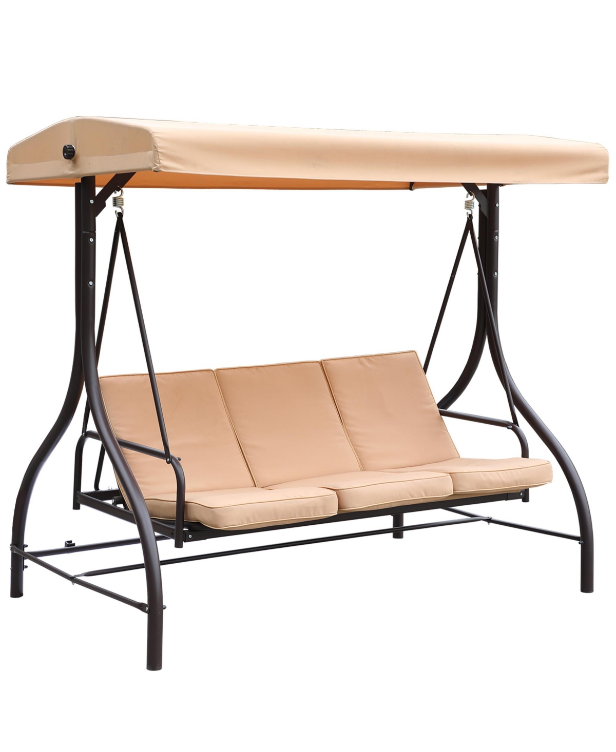 Click here for Mondawe Three Person Porch Swing Bench with Adjust... prices