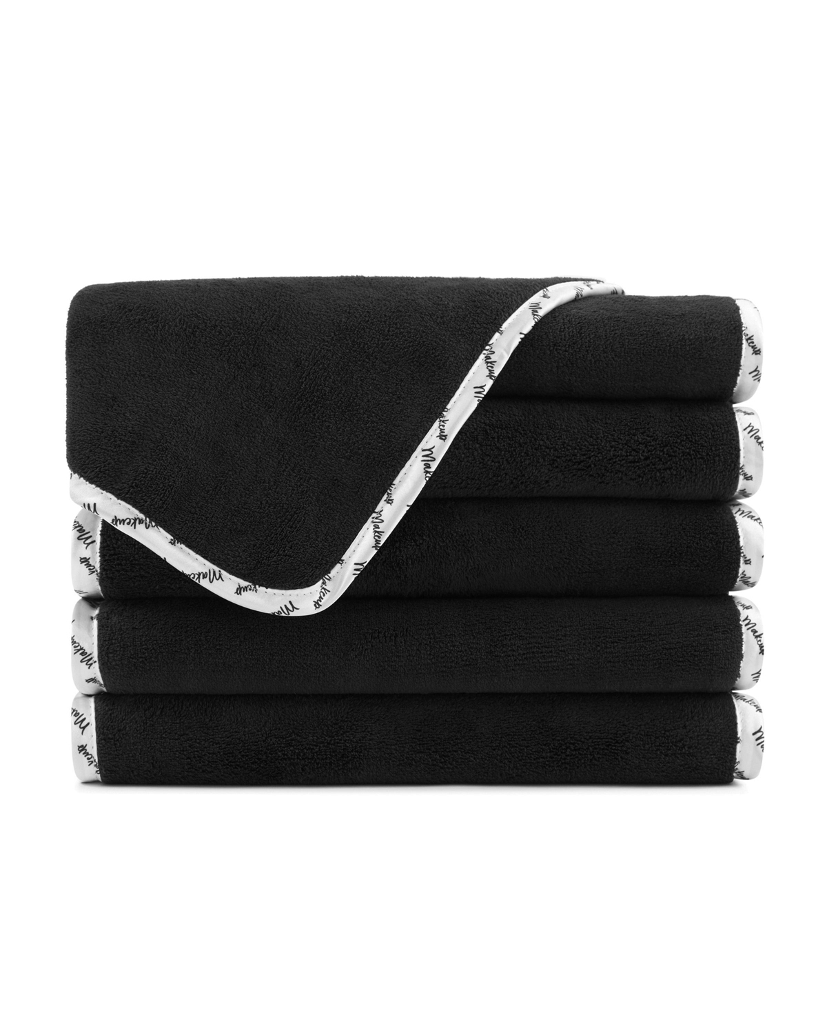 Click here for Arkwright Home Bck2u Black Coral Fleece Makeup Rem... prices