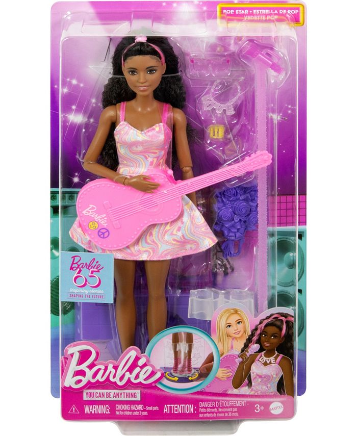 Barbie 65th Anniversary Careers Pop Star Doll and 10 Accessories ...