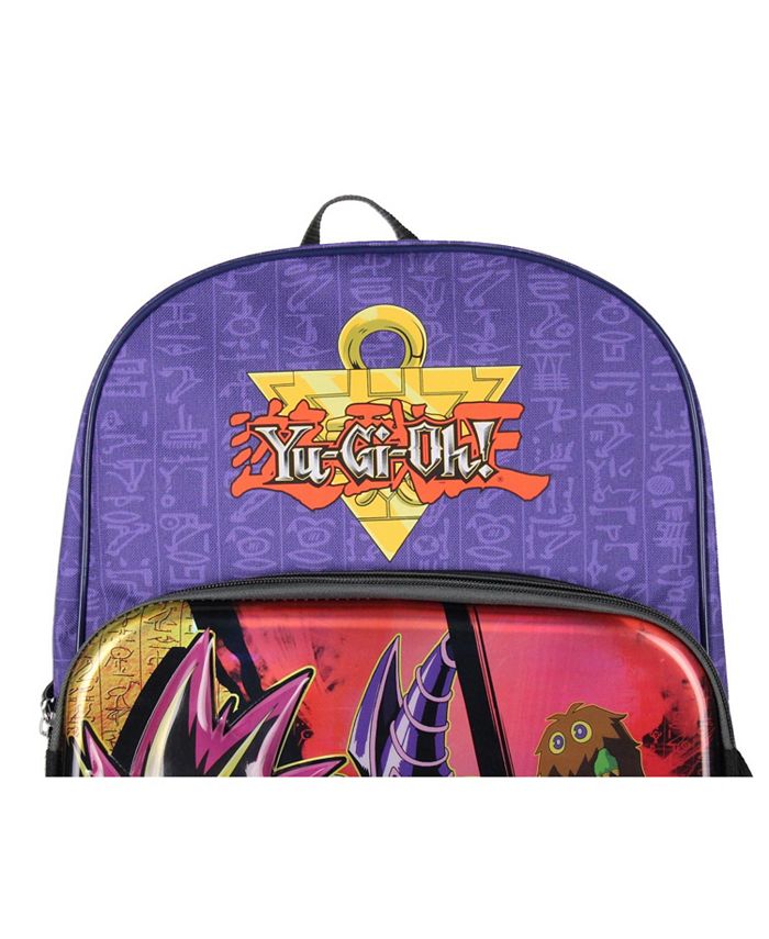 Yu-Gi-Oh! 16" Molded Backpack Battle Ready Yugi Dark Magician Black ...