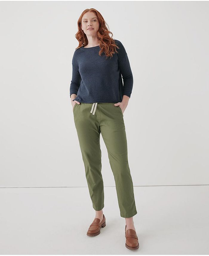 Pact Organic Cotton Classic Fine Knit Wide Neck Sweater - Macy's