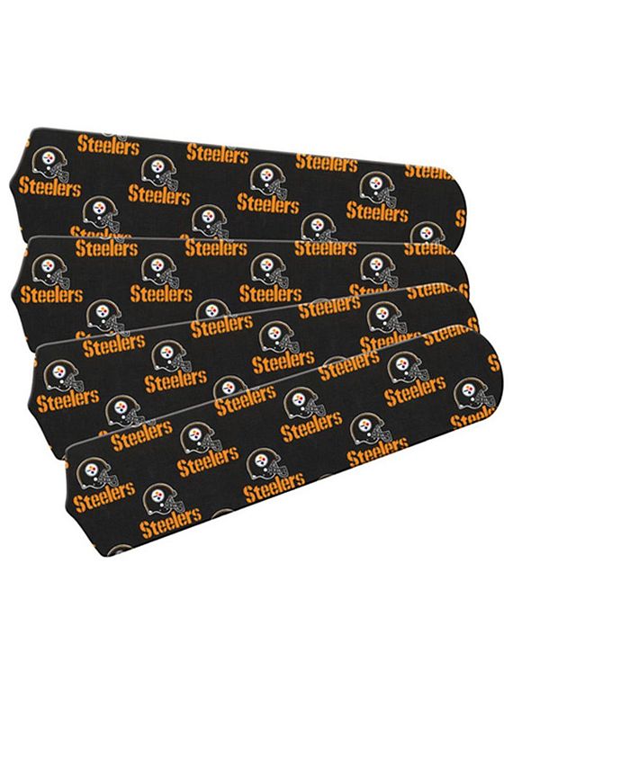 Ceiling Fan Designers NFL Pittsburgh Steelers Football 52 In. Ceiling ...