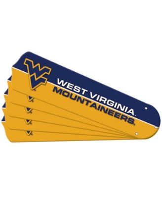 Ceiling Fan Designers New NCAA WEST VIRGINIA MOUNTAINEERS 52 in ...