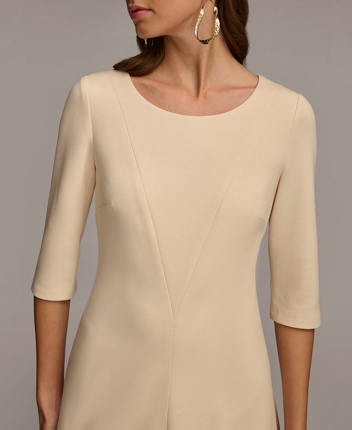 Donna Karan New York Donna Karan Women's Structured A-Line Dress - Macy's