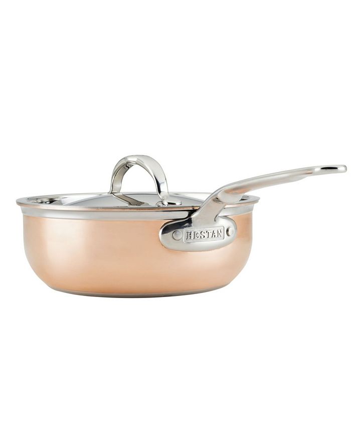 Hestan CopperBond Copper Induction 2-Quart Covered Saucier - Macy's