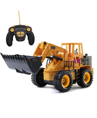 Remote Control Tractor Toy Front Loader with Lights & Sounds - Macy's
