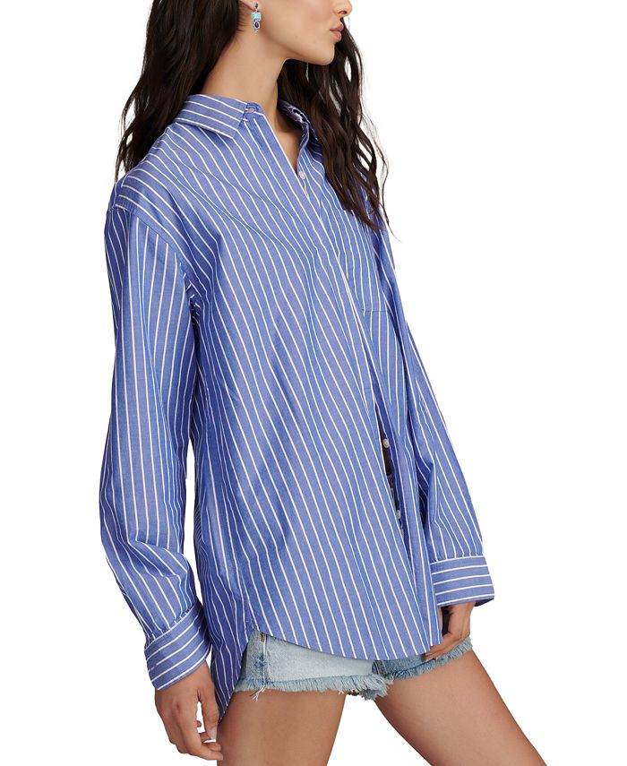 Lucky Brand Women's Cotton Front and Back Button Shirt - Macy's