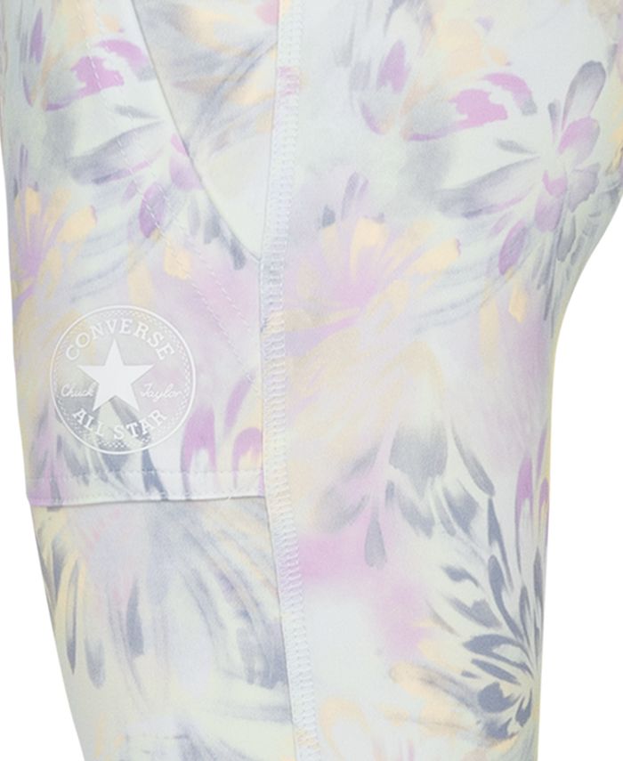 Converse High Rise Printed Leggings - Macy's