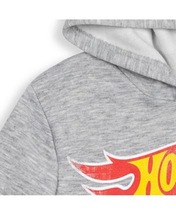 Hot Wheels Fleece Pullover Hoodie Toddler |Child Boys - Macy's