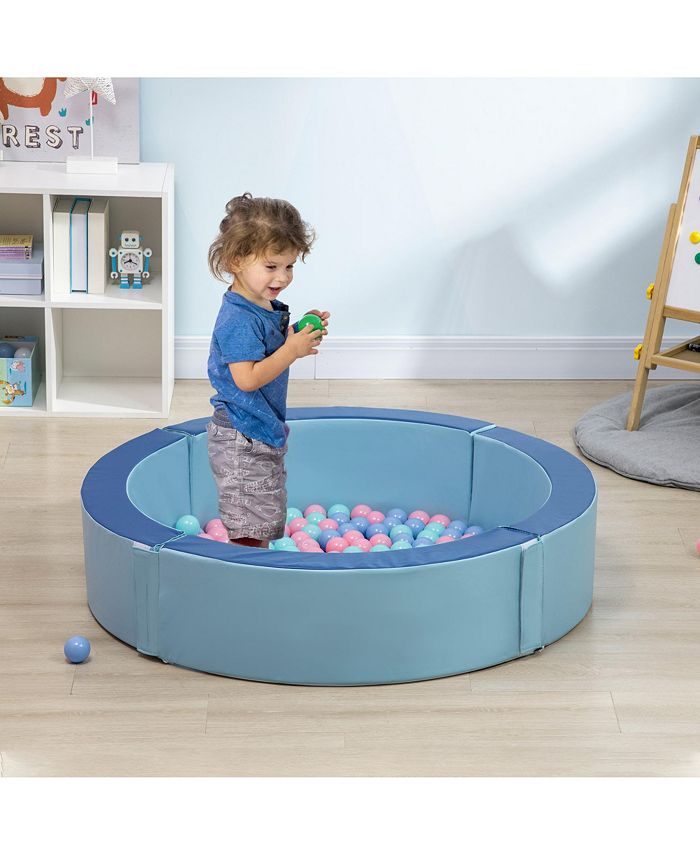 Outsunny Out sunny Foam Kids Ball Pit Pool with Removable & Washable ...