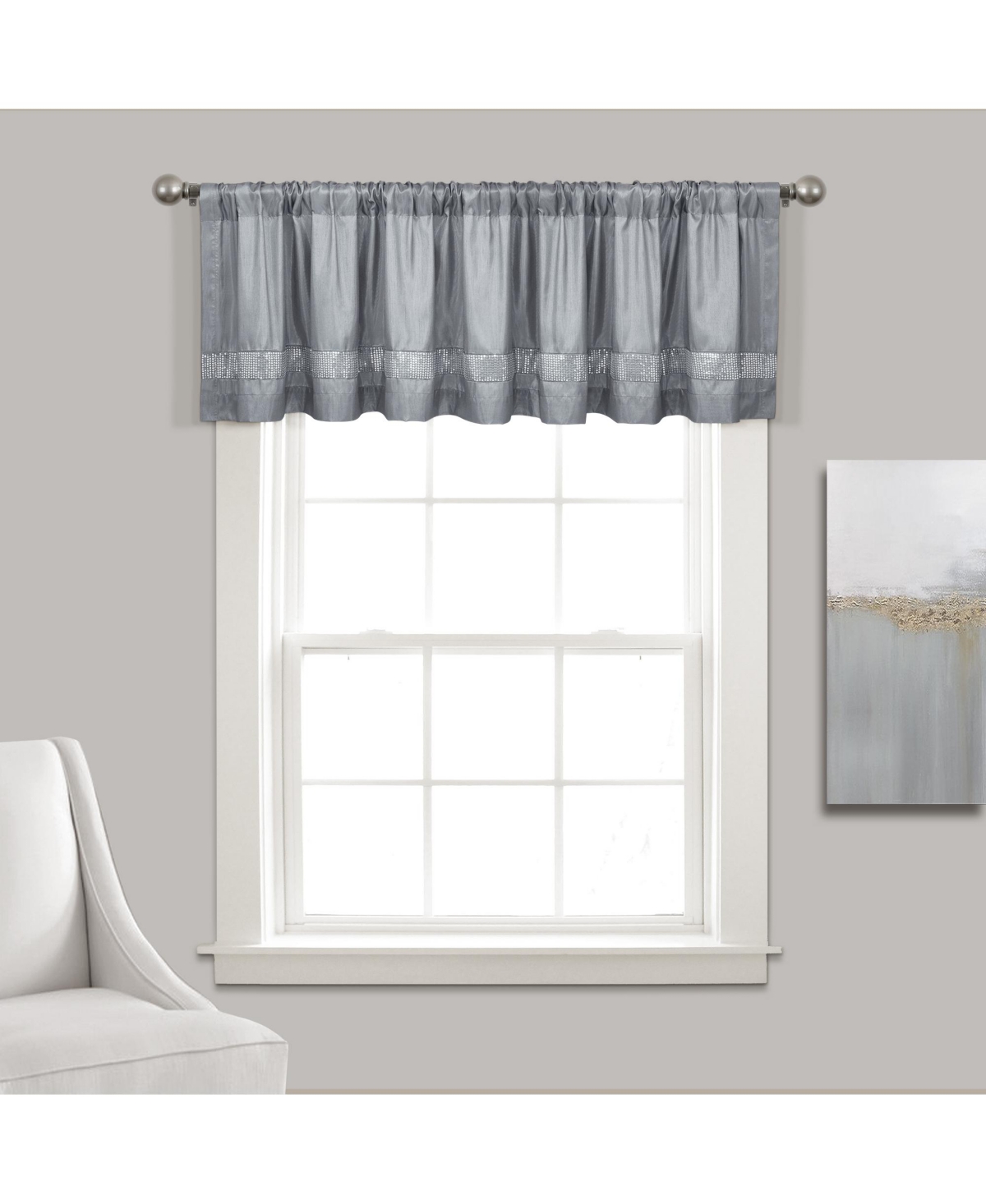 Click here for Night Sky Valance - Grey prices