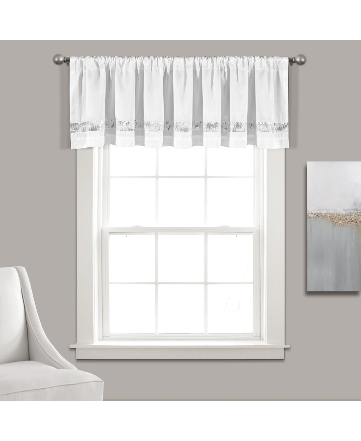 Click here for Night Sky Valance - White prices