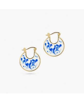Ana Luisa Enamel Earrings - Hana Marble - Macy's