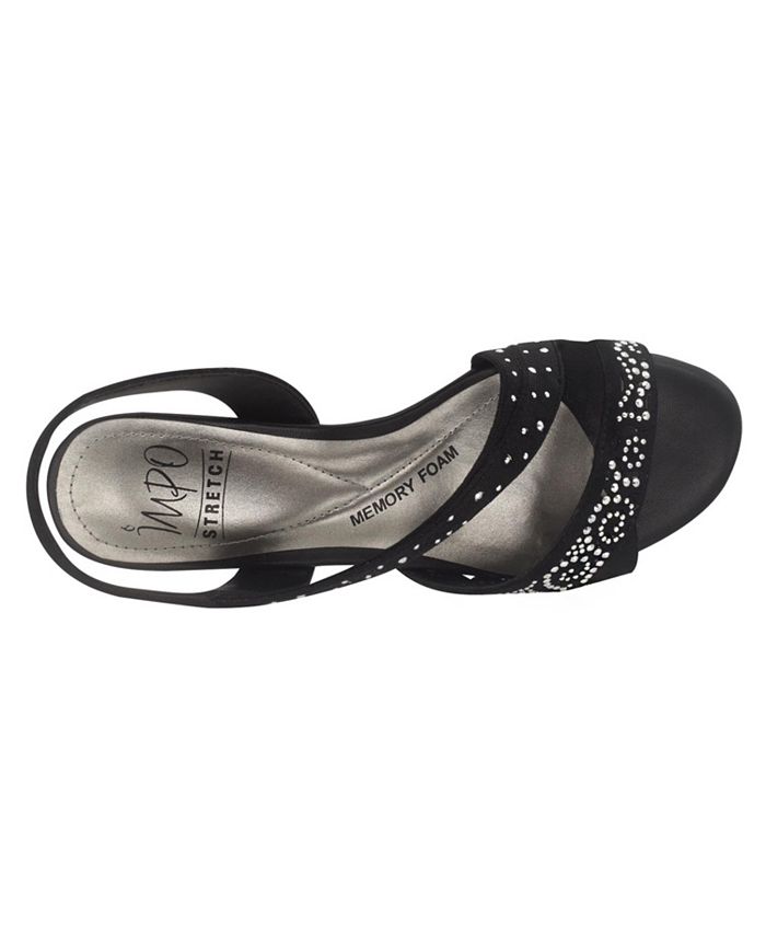 Impo Women's Grace Stretch Wedge Sandals - Macy's