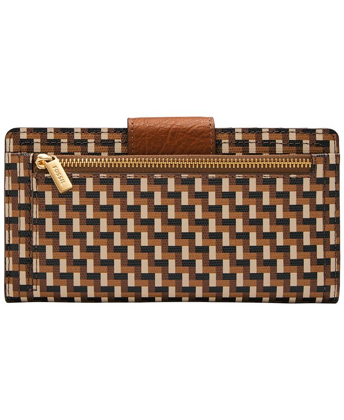 Fossil Logan Tab Clutch - Macy's