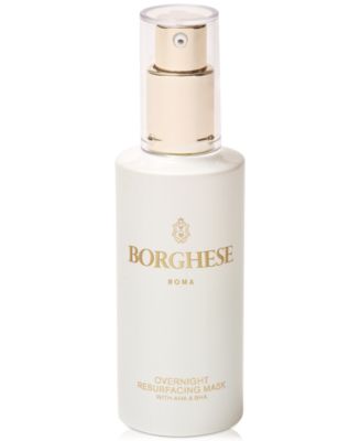Borghese Overnight Resurfacing Mask With AHA & BHA - Macy's