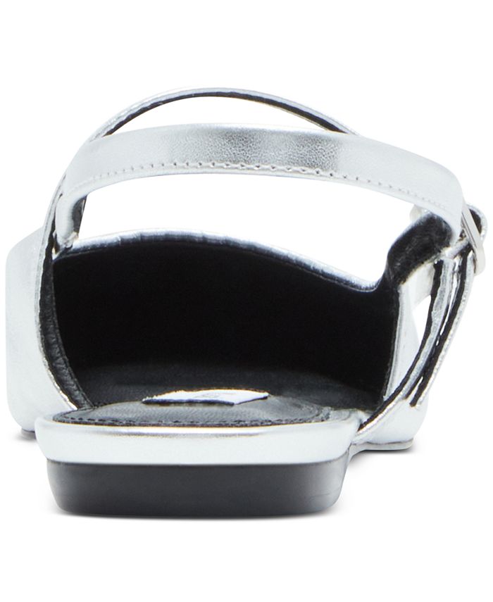 Steve Madden Women's Garson Pleated Slingback Flats - Macy's