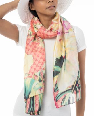 Giani Bernini Women's Tropical Floral Scarf - Macy's