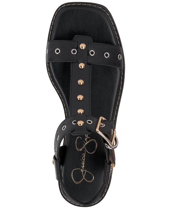 Jessica Simpson Janer Studded Platform Gladiator Sandals - Macy's