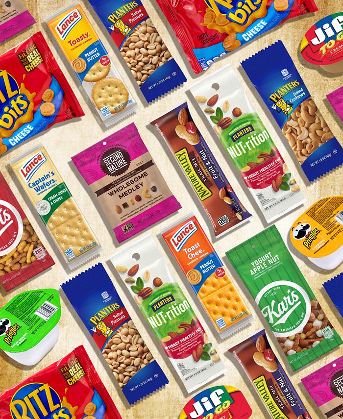 SnackBoxPros On The Go Snack Box, 27 Assorted Snacks - Macy's