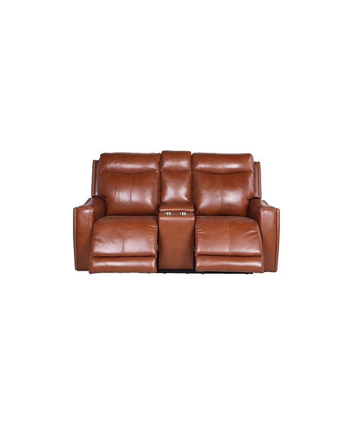 Steve Silver Natalia 73" Power Loveseat Console Recliner - Macy's